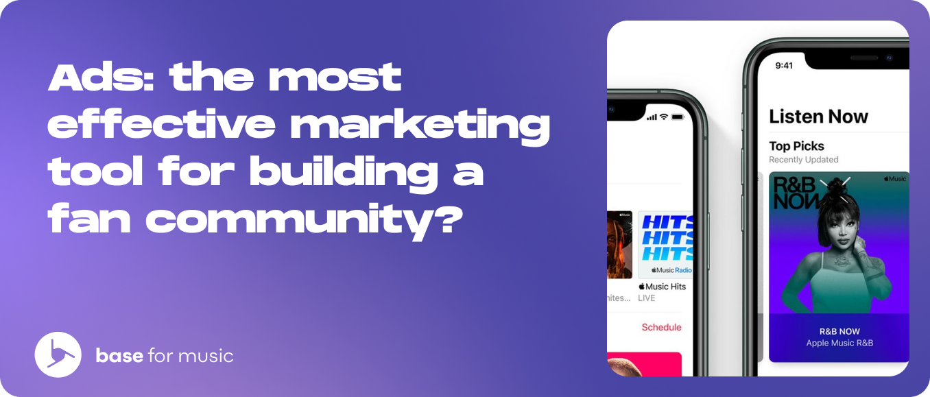 Ads: the most effective marketing tool for building a fan community?