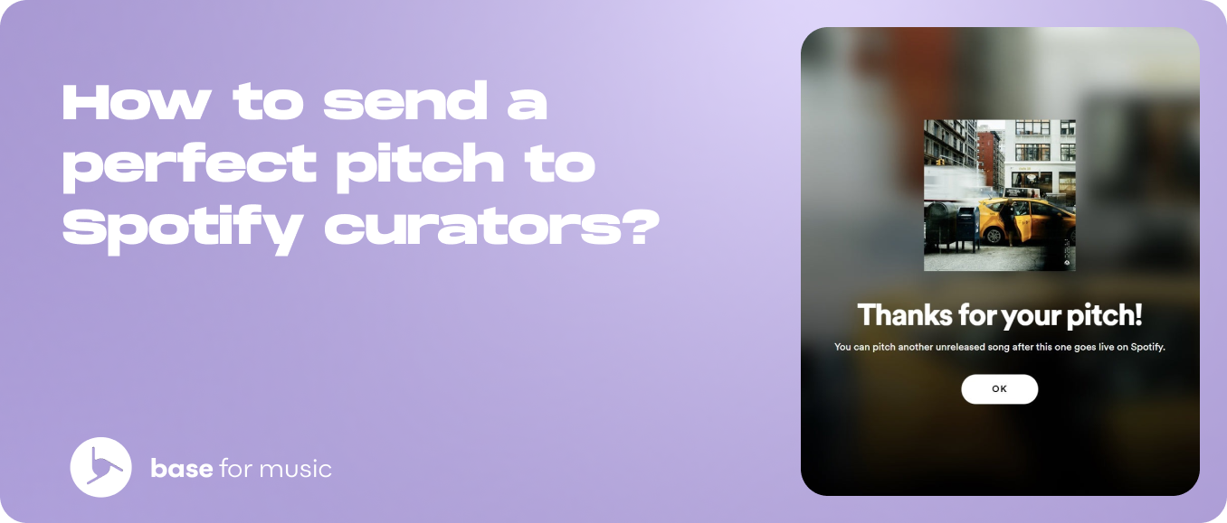 How to send a perfect pitch to Spotify curators?